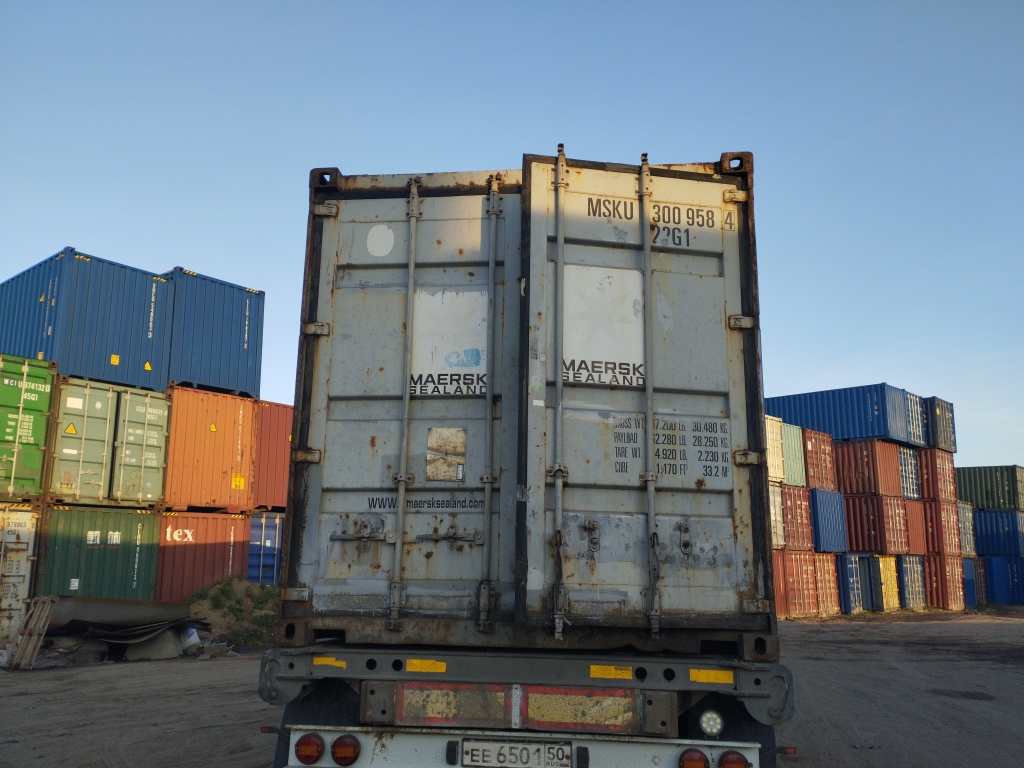 Морской контейнер MSKU3009584